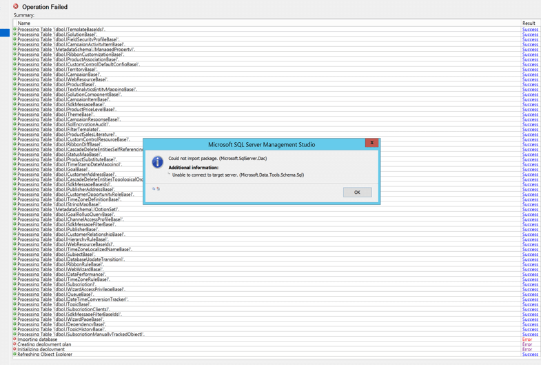 How to Import CRM Database to SQL Azure for Analysis Purposes - Nimbus DTI